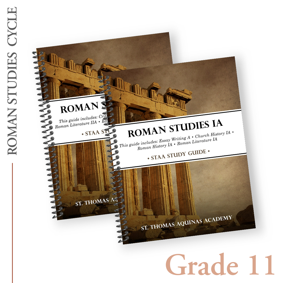 Roman Studies Cycle – St. Thomas Aquinas Academy