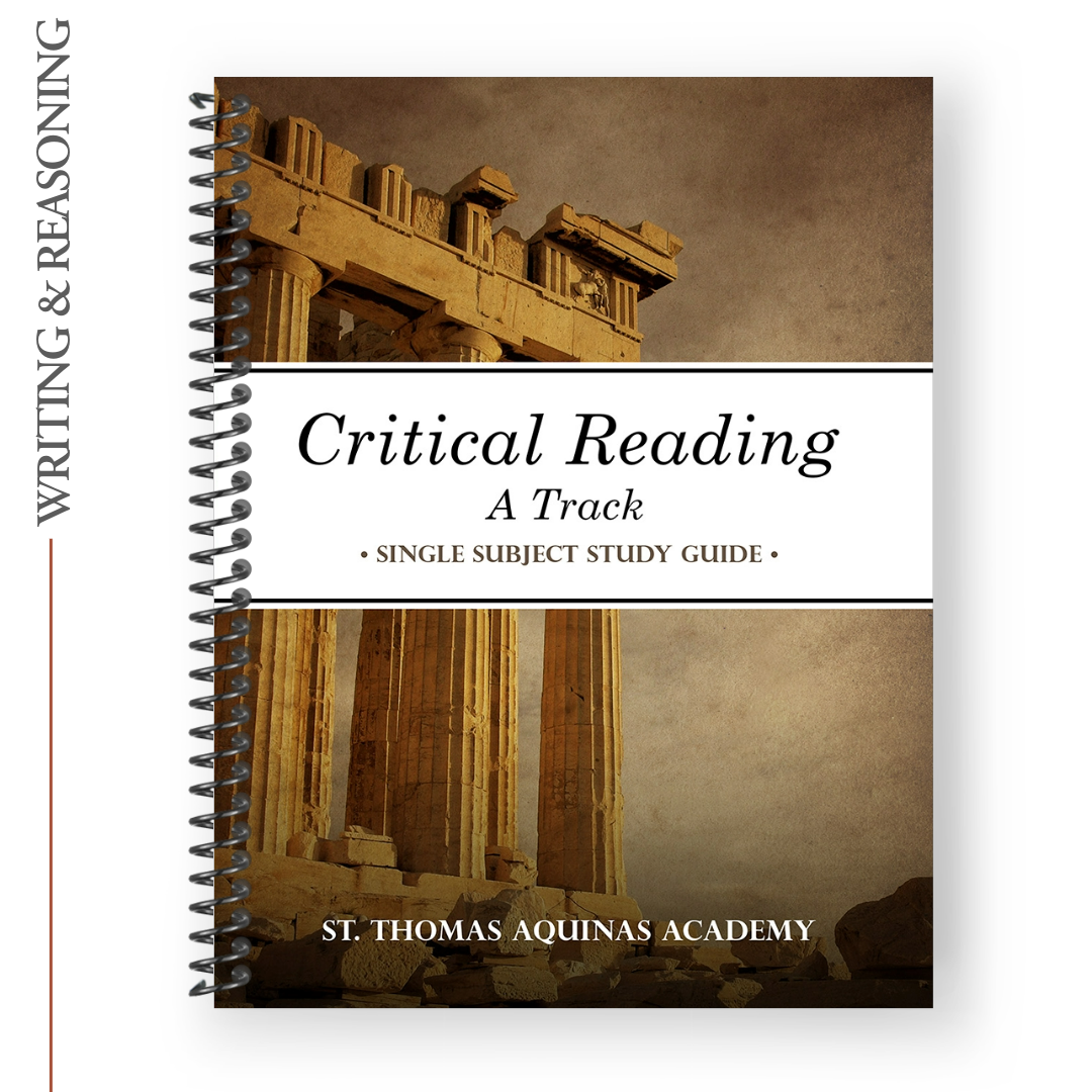 Critical Reading Study Guide – St. Thomas Aquinas Academy